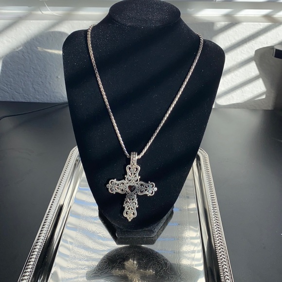 Brighton | Jewelry | Brighton Cross Necklace | Poshmark